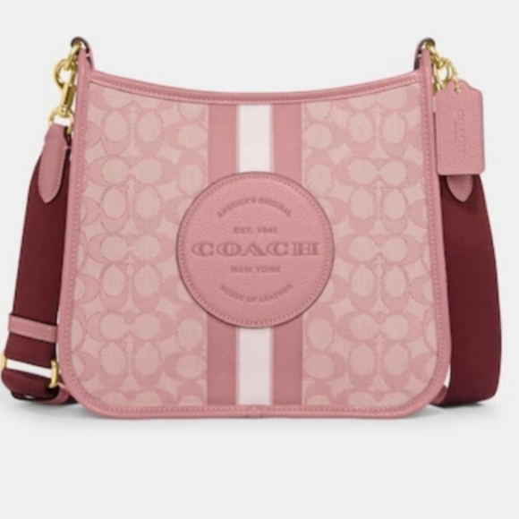 Coach | Bags | New Dempsey File Bag In Signature Jacquard With Stripe ...